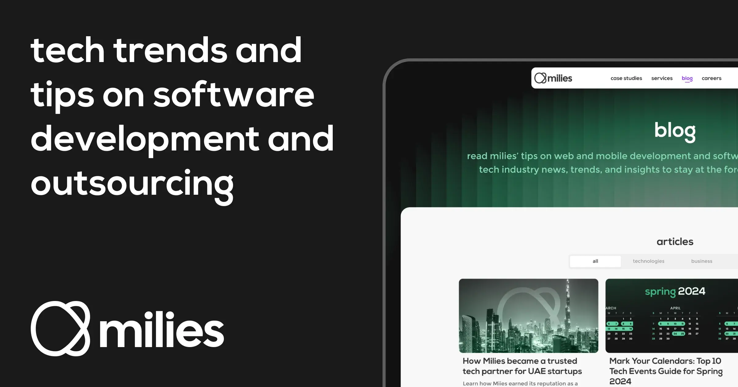 Software Development Company Blog | Milies
