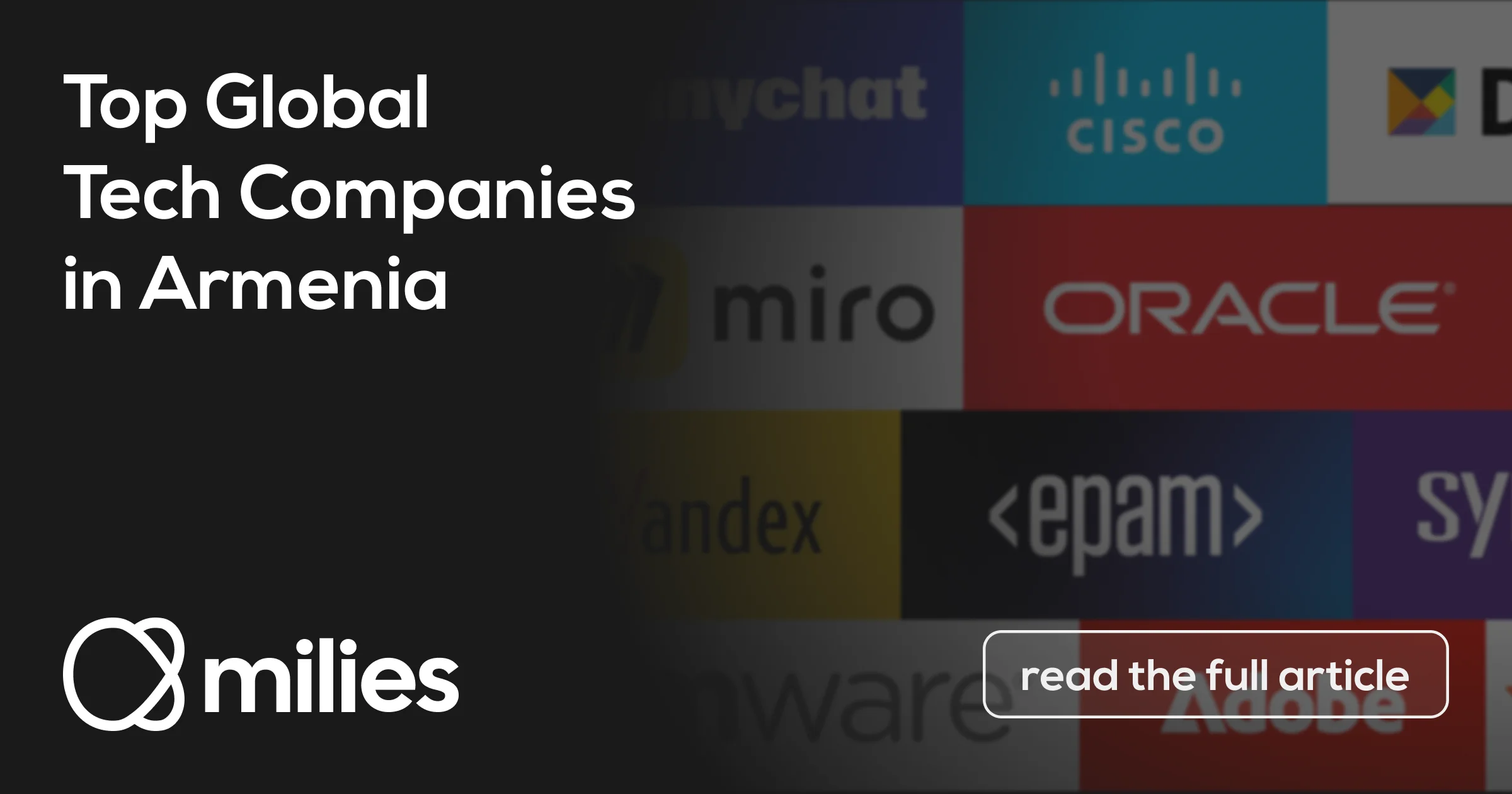 How Top Global Tech Companies are Expanding in Armenia