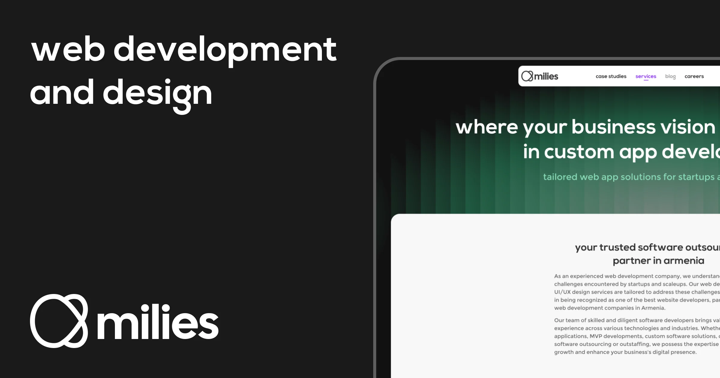 Custom Web Development and Design Services | Milies